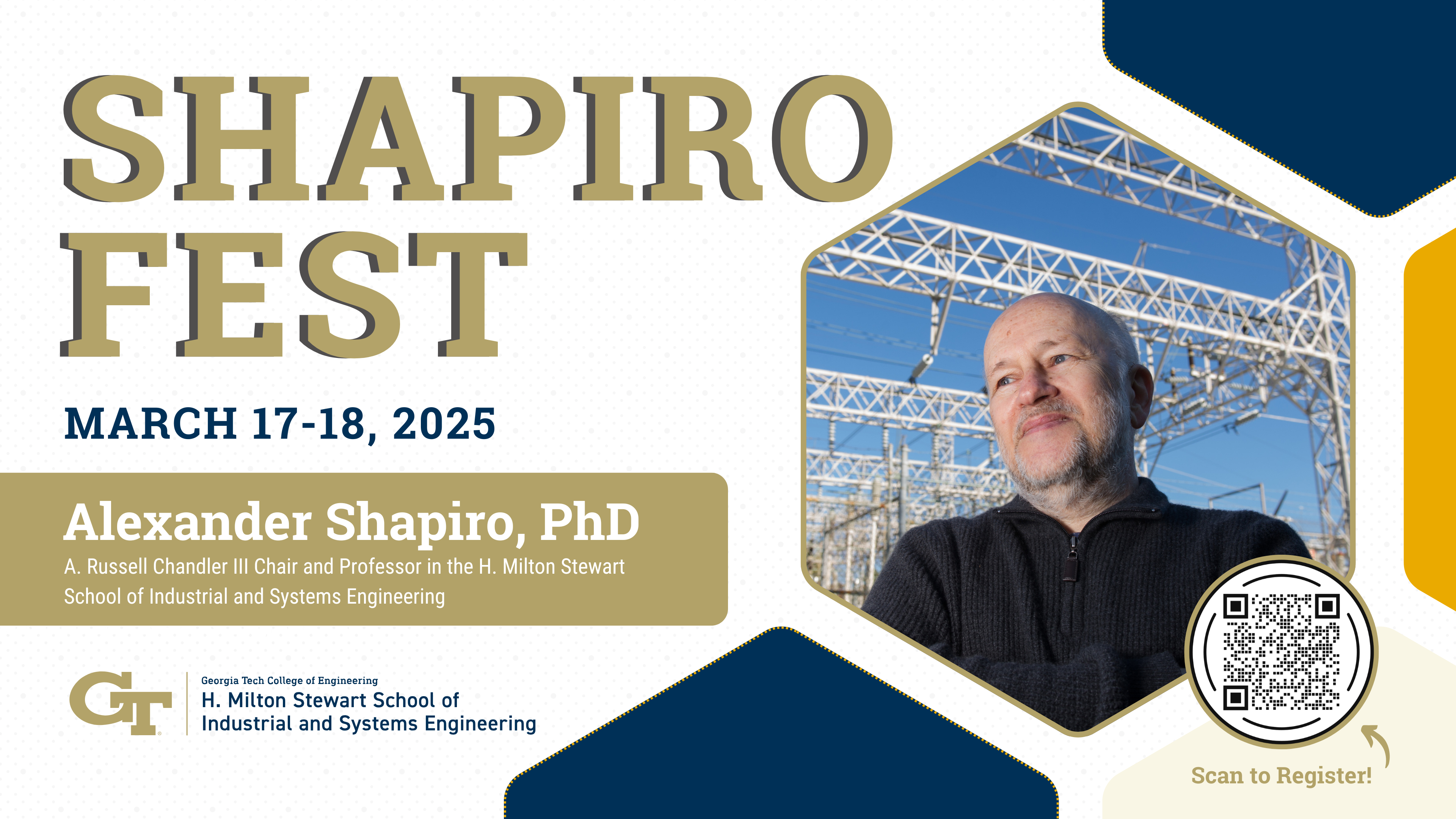 ShapiroFest: Legacy of Professor Alexander Shapiro | Supply Chain and Logistics Institute